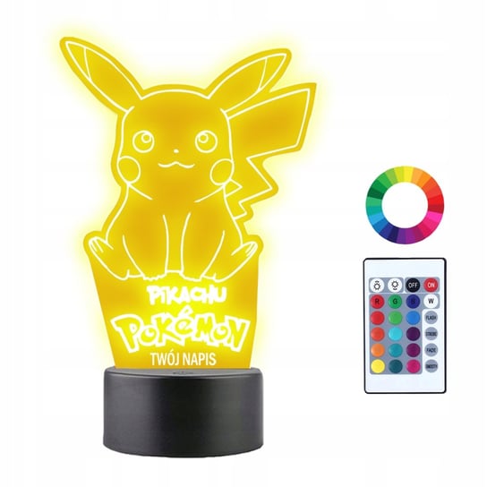 Lampka Nocna 3D Led POKEMON PIKACHU - Plexido | Sklep EMPIK.COM