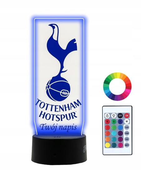 Lampka Nocna 3D LED Tottenham - Plexido | Sklep EMPIK.COM
