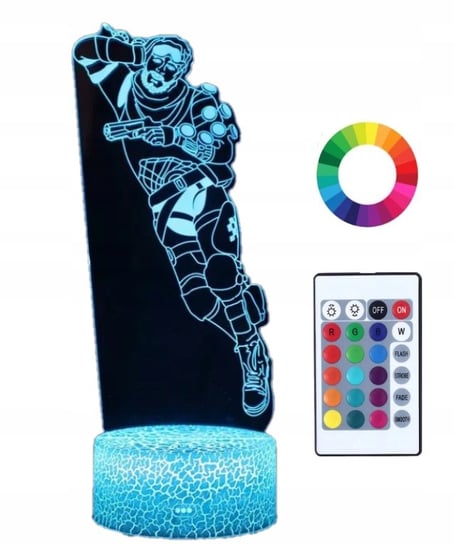 Lampka Nocna Gra APEX Fuse 3D Led - Plexido | Sklep EMPIK.COM