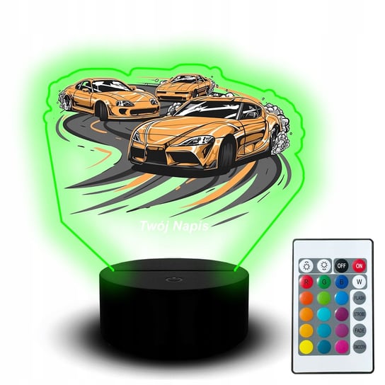 Lampka Nocna Led Toyota GR Supra MK3 MK4 MK5 Fast Furious Drift Auto ...