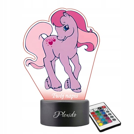 Lampka Nocna z Nadrukiem UV LED Bajka Dla Dzieci My Little Pony Sweet ...