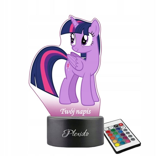 Lampka Nocna z Nadrukiem UV LED Dla Dzieci My Little Pony Twilight ...