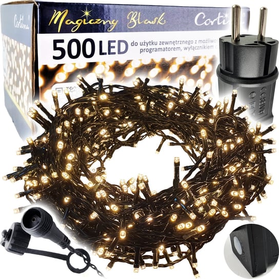 Lampki Choinkowe 500 Led Zewnętrzne Ip44 Ce Atesty Na Choinke ...
