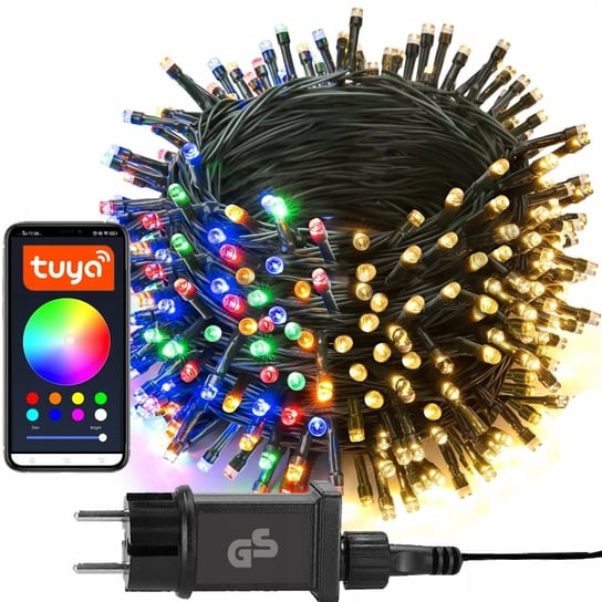 Lampki choinkowe LED RGB 230V Bluetooth Smart 20m Wifi Tuya SuperLED ...