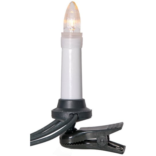 Lampki choinkowe świeczki PRL Led OLOV 25 lampek z żarówkami E10 B. Ciepłe na zewnątrz - STAR ...