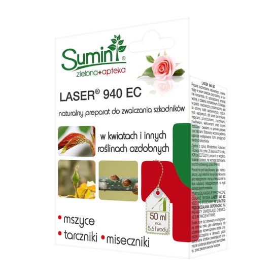 Laser 940 EC 50 ml – preparat na Szkodniki w Kwiatach i Innych ...