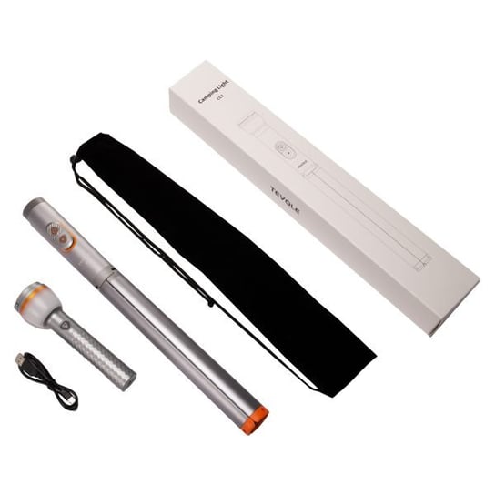 Latarka kempingowa Germina 2w1 taktyczna+ na statywie IP65 +pilot 1szt ...