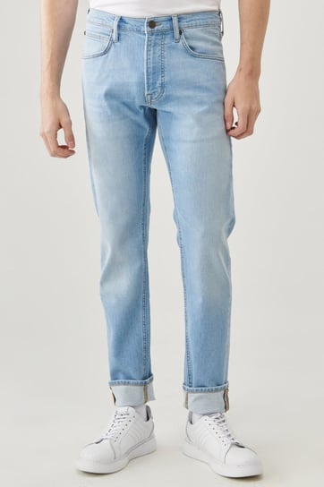 Lee Daren Zip Fly Męskie Spodnie Jeansowe Bleached Cody L707Nluh-W31 ...