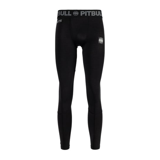 Legginsy męskie Pitbull Performance Small Logo czarne 902201900001 XL - PITBULL | Sport Sklep ...