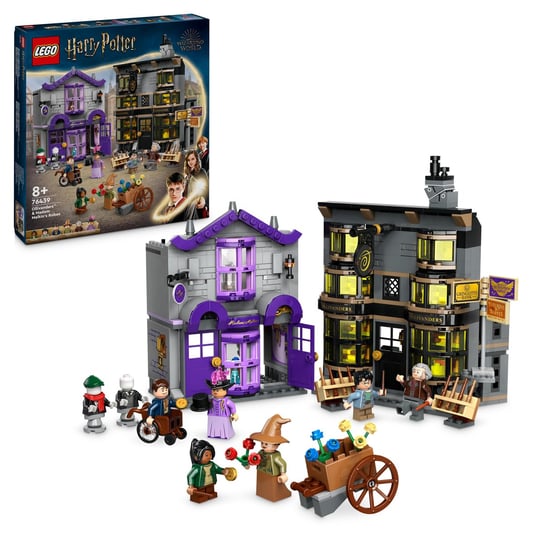 LEGO 76439 Harry Potter, Sklepy Ollivandera i Madame Malkin - LEGO ...