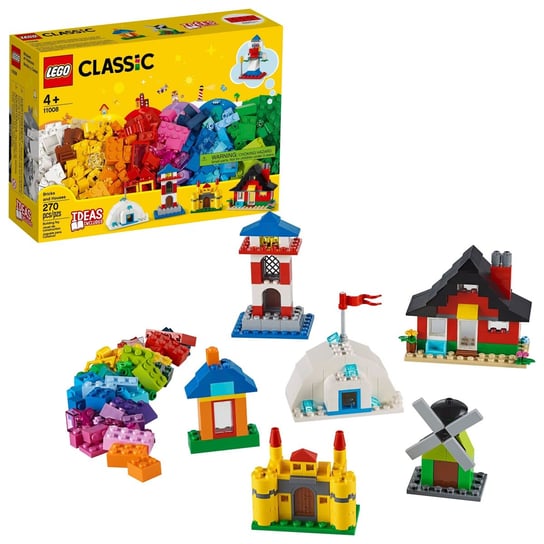 LEGO Classic Bricks and Houses 11008 Kids' Building Toy zestaw startowy ...