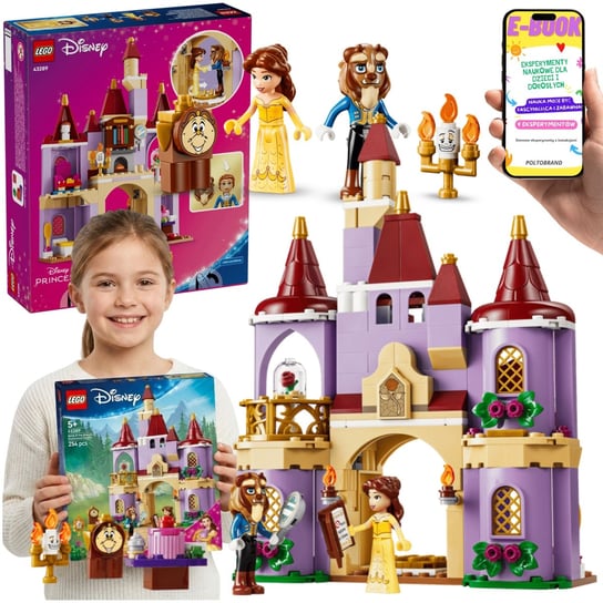 LEGO Disney Princess Zaczarowany Zamek Pięknej i Bestii (43289) + E ...