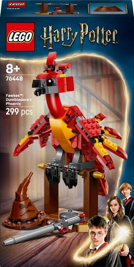 LEGO Harry Potter - Ptak Dumbledora Feniks Fenix Fawkes Ptak tiara ...