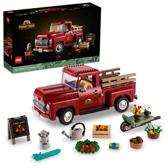 LEGO Icons Pickup Truck 10290 zestaw budowlany dla dorosłych, model ...