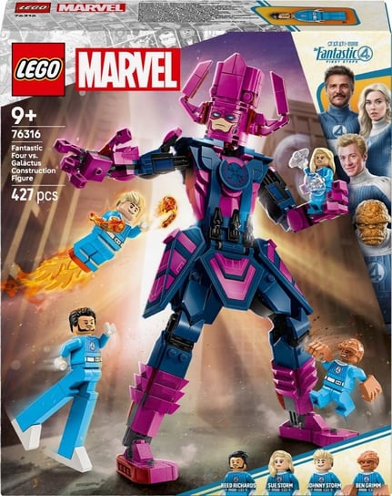 LEGO Marvel - Robot Figurka Fantastycznej Czwórki kontra Galactus ...