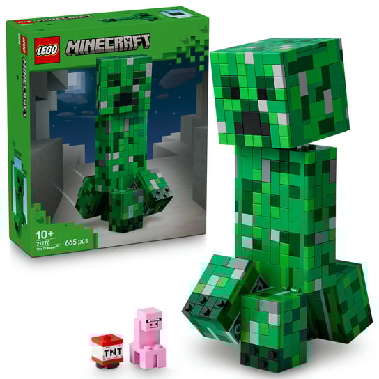 LEGO MINECRAFT 21276 KLOCKI MAJKRAFT Creeper 2 potwór - LEGO | Sklep EMPIK.COM