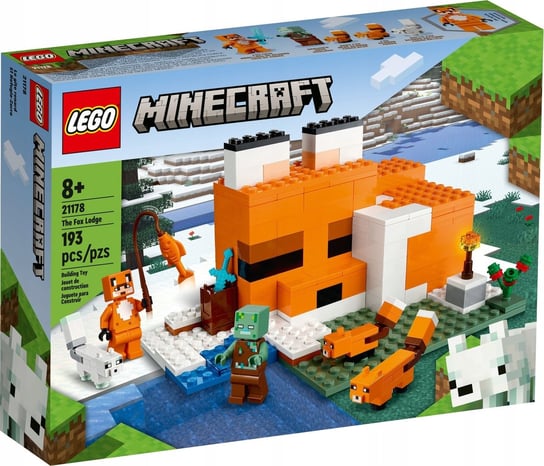 LEGO Minecraft Siedlisko lisów nr 21178 - LEGO | Sklep EMPIK.COM
