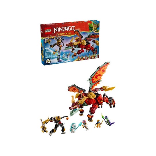 LEGO NINJAGO, klocki, Transformujący smoczy mech Wyldfyre, 71868 - LEGO ...