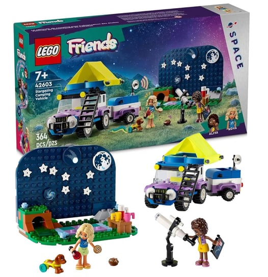 LEGO Przyjaciele, obserwacja gwiazd, pojazd kempingowy, zabawka ...