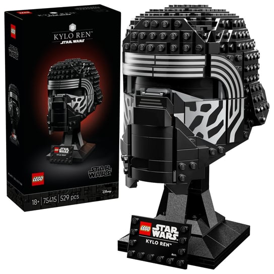 LEGO Star Wars, klocki, Hełm Kylo Rena™, 75415 - LEGO | Sklep EMPIK.COM
