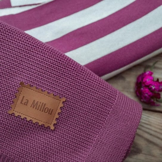 Lekki Koc Bawełniany Plum La M - La Millou | Sklep EMPIK.COM