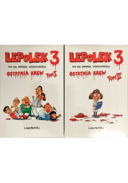 Lepolek 3 Ostatnia krew Tom I i II - | Książka w Empik
