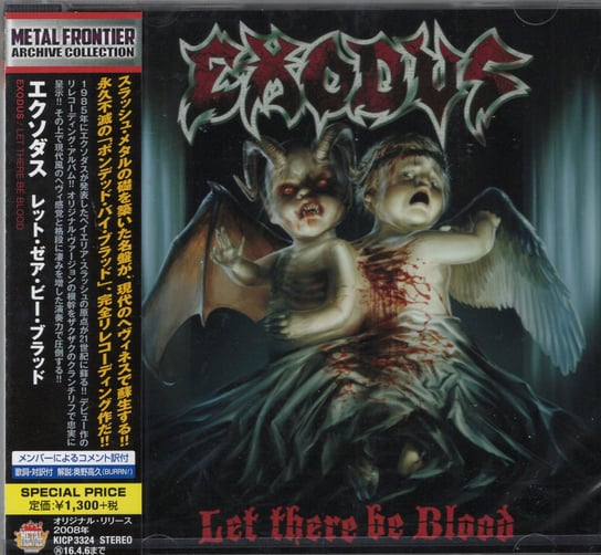 Let There Be Blood (Remastered) (Japanese Limited Edition) (+ Bonus Track) - Exodus | Muzyka ...