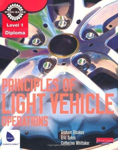 Level 1 Principles of Light Vehicle Operations Candidate Handbook ...