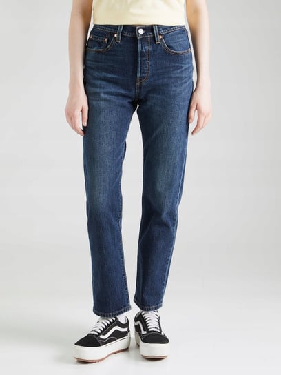 LEVIS JEANSY DAMSKIE RURKI ŚREDNI STAN GRANATOWE W27 L32 XTA - Levi's ...