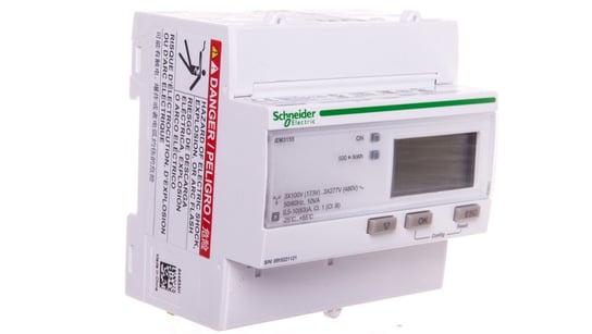 Licznik energii elektrycznej 1/3-fazowy 63A 100-277/173-480V kl.1/B ...