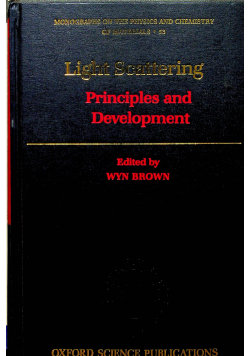 Light Scattering - Clarendon Press | Książka w Empik