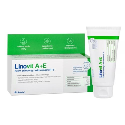 Linovit A+E, Krem ochronny, 80g | Sklep EMPIK.COM