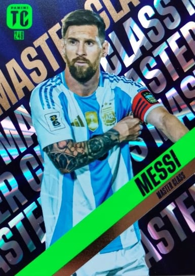 Lionel MESSI - MASTER CLASS 246 - PANINI TOP CLASS 2025 - ARGENTYNA ...