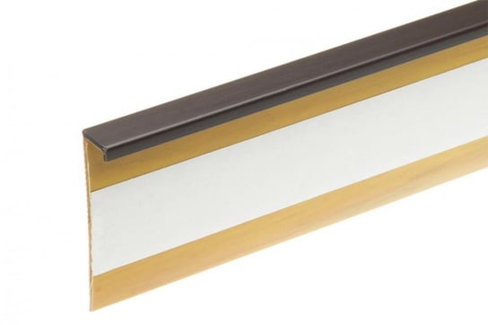 Listwa PVC LDP dywanowa płaska listwa Cezar Brąz Czekoladowy RAL8019 ...