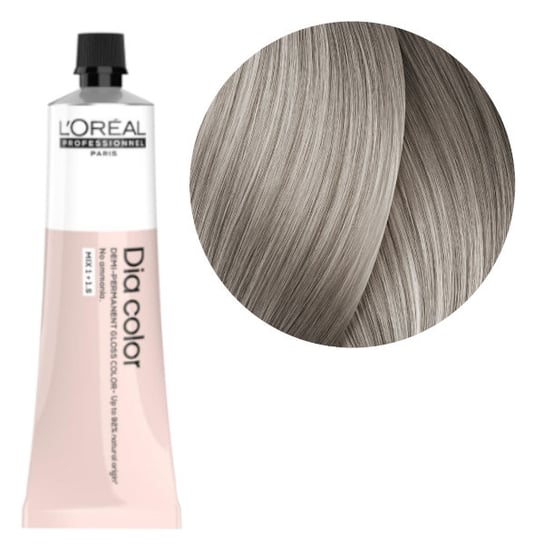 LOREAL DIA COLOR 9.1 FARBA DO WŁOSÓW KOLORYZACJA TON W TON BEZ AMONIAKU ...