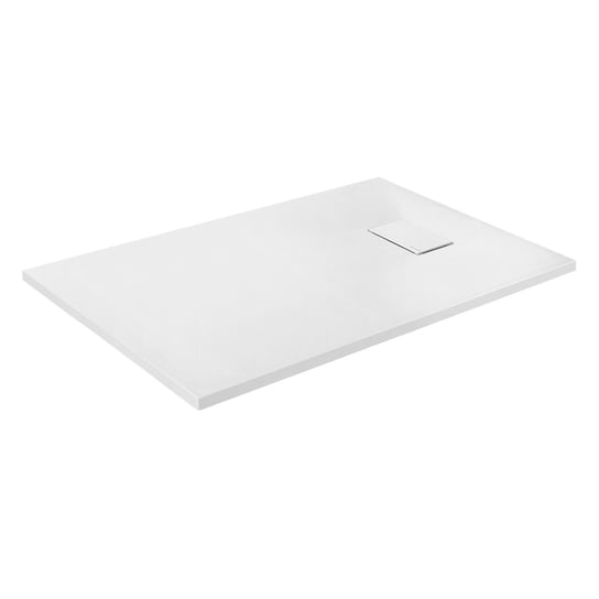 LuxeBath brodzik prysznicowy 120x80 cm biały SMC ultracienki bardzo ...