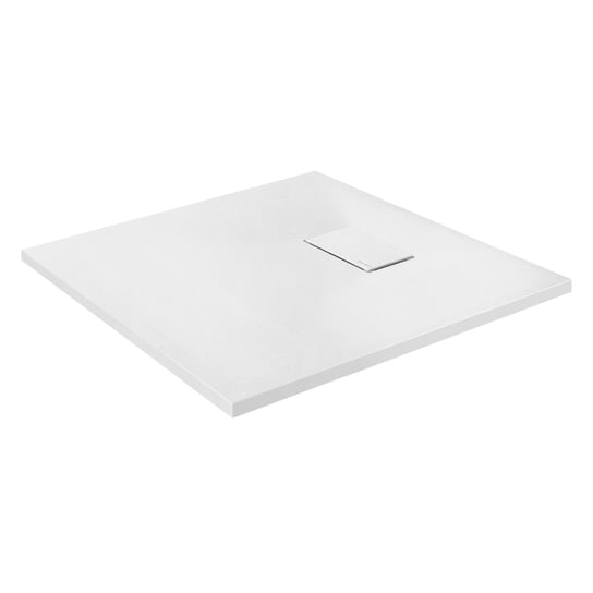 LuxeBath brodzik prysznicowy 80x80 cm biały SMC ultracienki bardzo ...