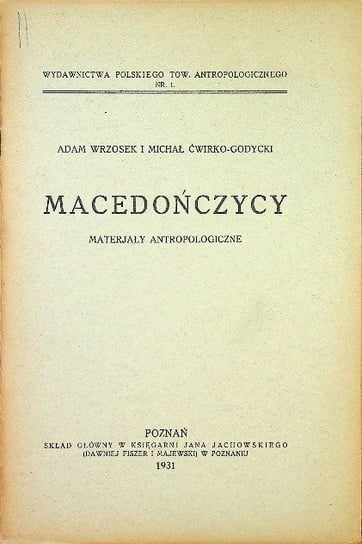 Macedończycy 1931 r. - W opisie | Książka w Empik