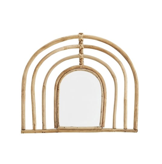 Madam Stoltz Lustro bambusowe Rainbow - Madam Stoltz | Sklep EMPIK.COM