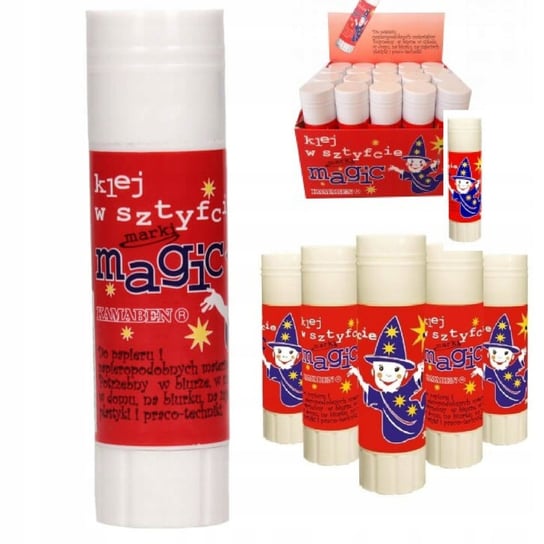 Magic Klej W Sztyfcie Super Mocny 10G Zestaw 35 Sz - Kamaben | Sklep EMPIK.COM