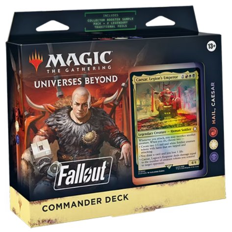 Magic: The Gathering Fallout Commander Deck Hail, Caesar, Wizards of ...