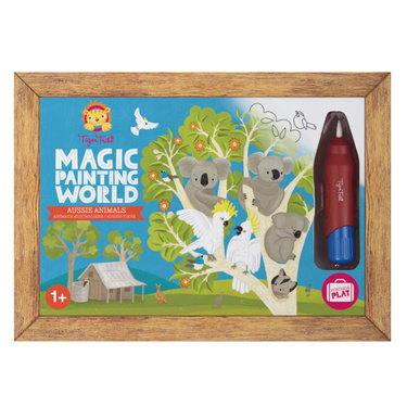 Magiczne Malarstwo. Obrazki wodne: Zwierzęta Australii, Tiger Tribe ...