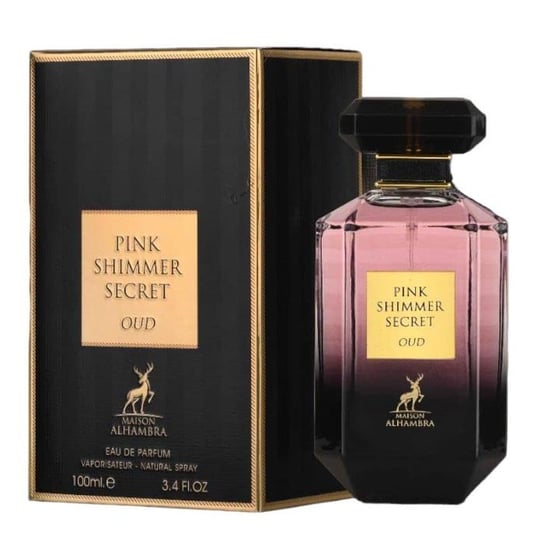 Maison Alhambra, Pink Shimmer Secret Oud, woda perfumowana, 100 ml | Sklep EMPIK.COM