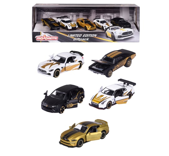 Majorette Limited Edition 5-Pack 1:64 Samochód Nowy Metalowy Model ...