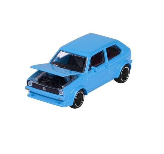 Majorette - Samochód vintage – VW Golf MK1 zabawkowy samochód, skala 1: ...