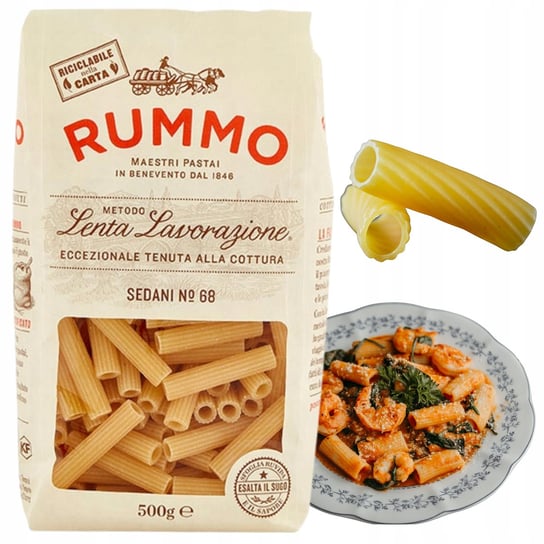 Makaron Rurki Rummo Włoski Do Dań N68 Uniwersalny Kuchnia Włoska 500 g ...