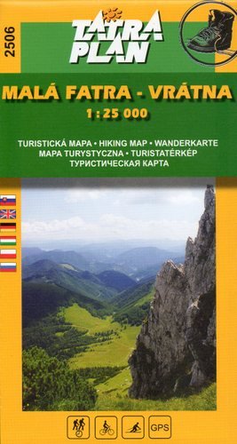 Mała Fatra, Vratna. Mapa 1:50 000 - Opracowanie zbiorowe | Książka w Empik