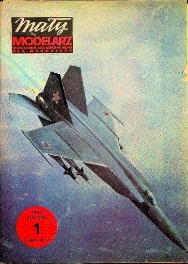 Mały modelarz Nr 1 / 85 Samolot myśliwski MIG - 25 - W opisie | Książka ...