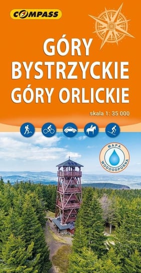 Mapa tur. - Góry Bystrzyckie, Góry Orlickie lam. - Opracowanie zbiorowe ...