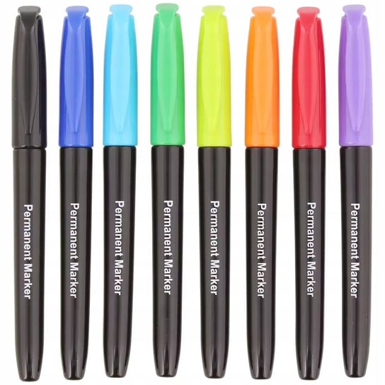 Markery Permanentne Niezmazywalne 8 Szt 4Mm Zestaw - ZDTRADING | Sklep ...